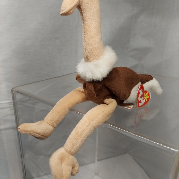 beanie baby | Toys | Rare Vtg Retired Stretch The Ostrich Beanie Baby ...